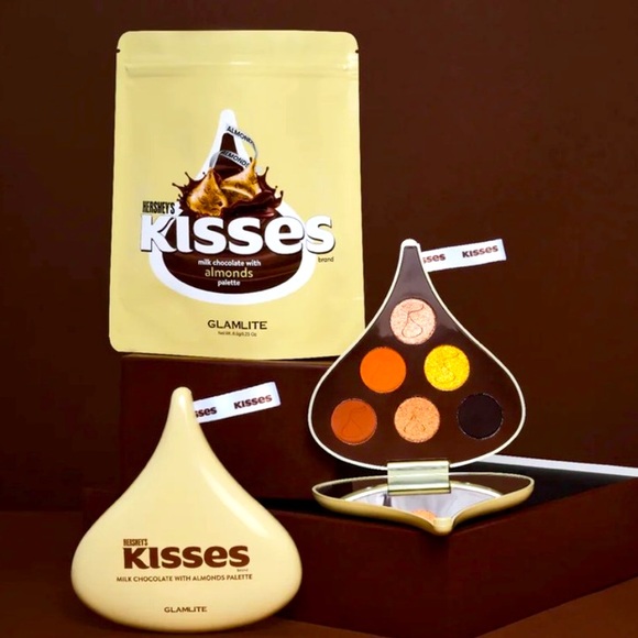 Glamlite | Makeup | Glamlite Herseys Kisses Milk Chocolate With Almonds ...